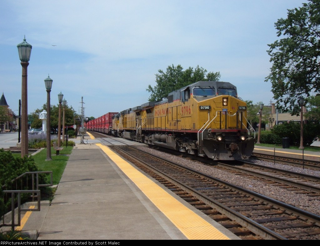 UP 9796, 9721 & 3218